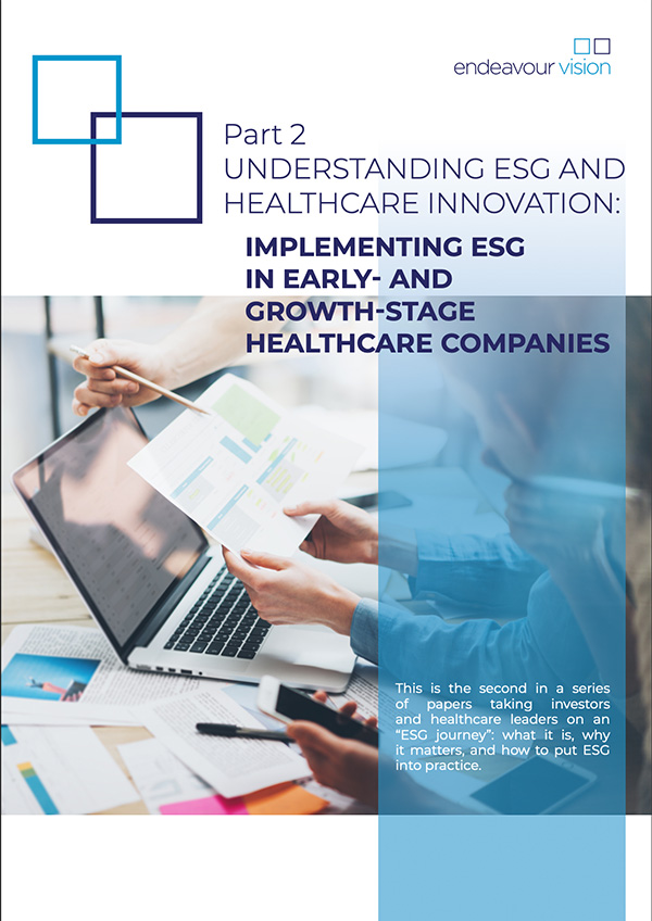 ESG & Impact | Endeavour Vision | Investing for Positive Social Impact